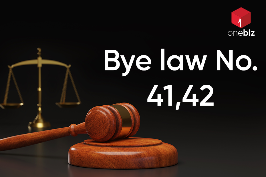 Co-operative Housing Society Bye-Law- 41,42 - oneapp
