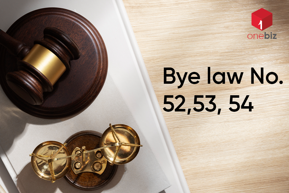 Co-operative Housing Society Bye-Law- 52,53,54 - oneapp