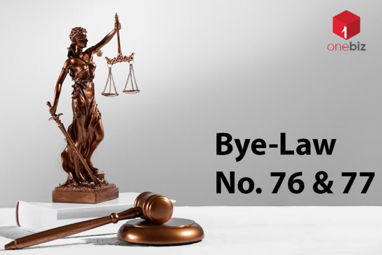 Co-operative Housing Society Bye-Law- 76 & 77 - oneapp